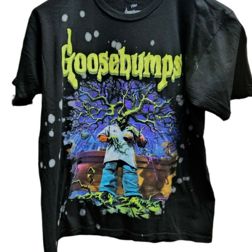 Goosebumps Stay Out Of The Basement Splatter Mens Vin… - Gem